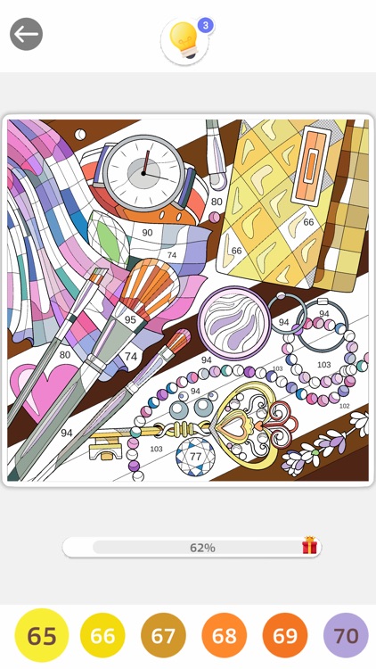 Art Book:Paint Color by Number by Playcus Limited