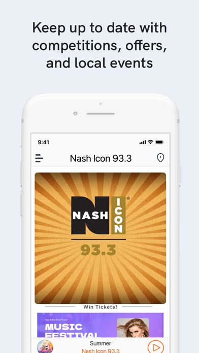 「Nash Icon 93.3」 - iPhoneアプリ | APPLION