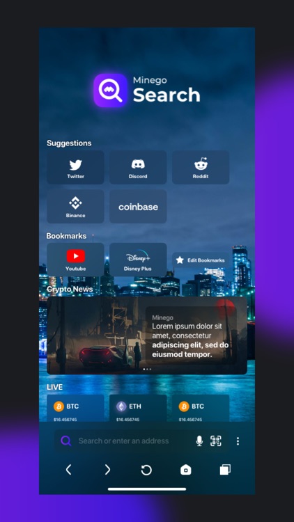 MineGo Network by Minego Inc.
