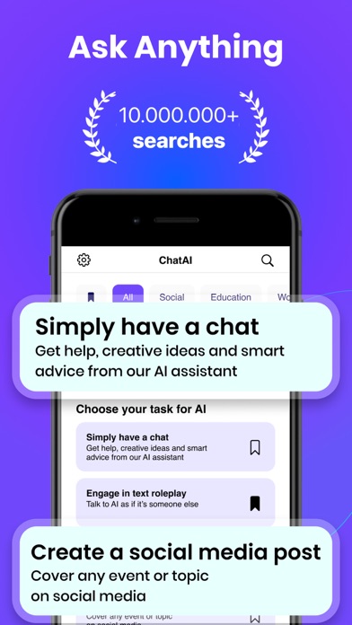 AI Chat Bot & GPD Assistant for iPhone - Free App Download