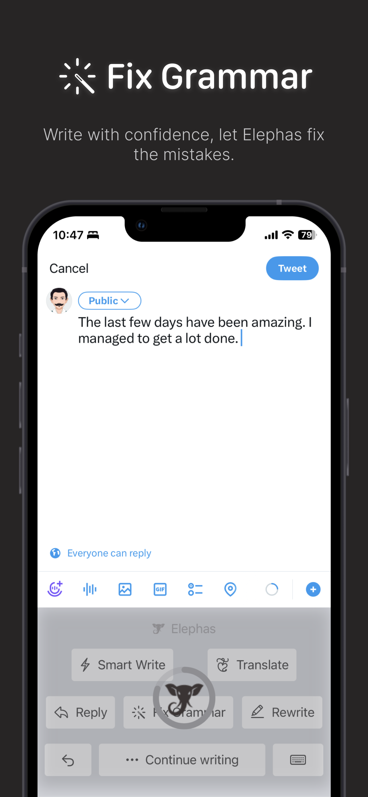Elephas AI Writing Assistant - Reviews, Revenue and Downloads - Apple App Store - Ecuador