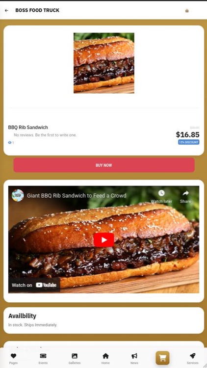 BoSS Food Truck by Brandon Poole