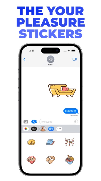 The Your Pleasure stickers by TERA LTD, TOV