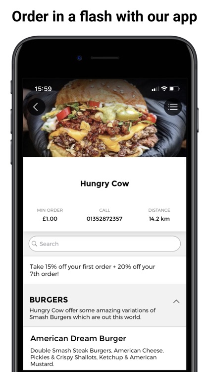 Hungry Cow App by Christy Goode