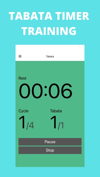 Tabata Timer Training App by Leticia Vila