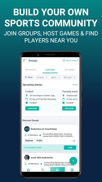 Hudle: Find Sports Activities by Hsquare Sports Private Limited