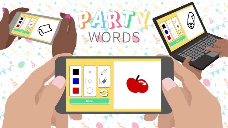 Party Words Mobile by Kelsam