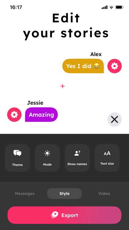 TextingStory Chat Story Maker by Yvz Digital Lab