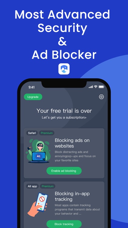 Ad blocker - Browser Ad block by WarpVPN Studio