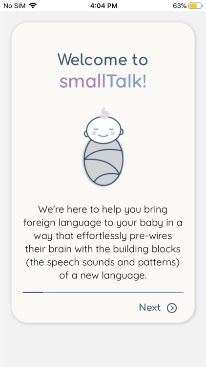 smallTalk: Languages for Baby by Thrive Neuromedical LLC