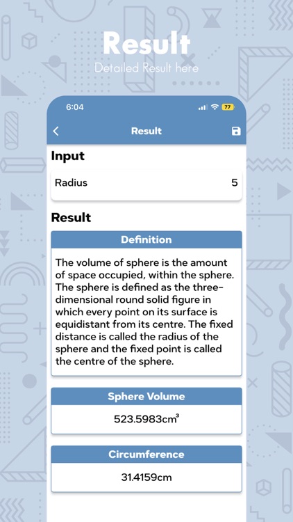 Volume Of A Sphere Calculator by talha rehman