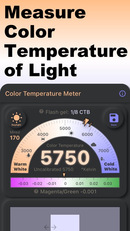 White Balance Kelvin Meter by Bjorn Folkstedt