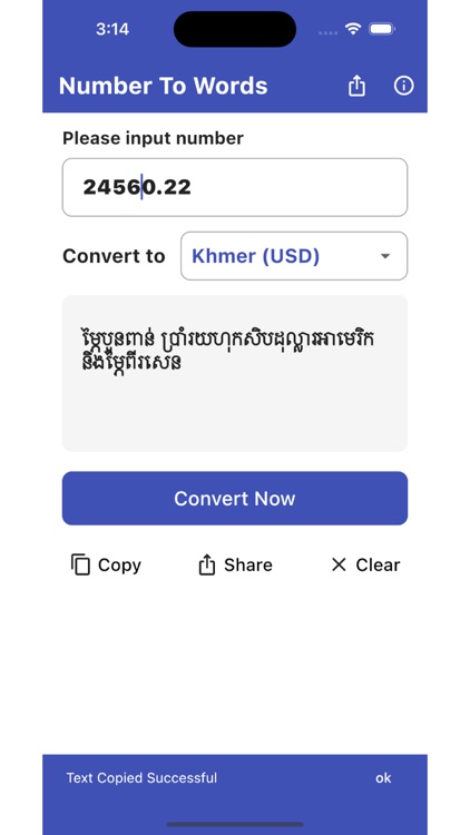 Convert Number To Words by PHANG KOSAL