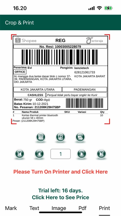 PrinterA: ESC/POS Thermal by Sukianto Sukianto
