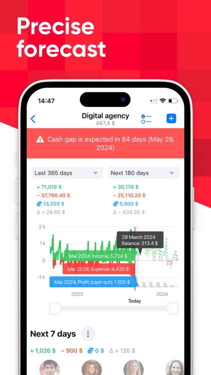 Webasyst Cash Flow & Forecast by Webasyst