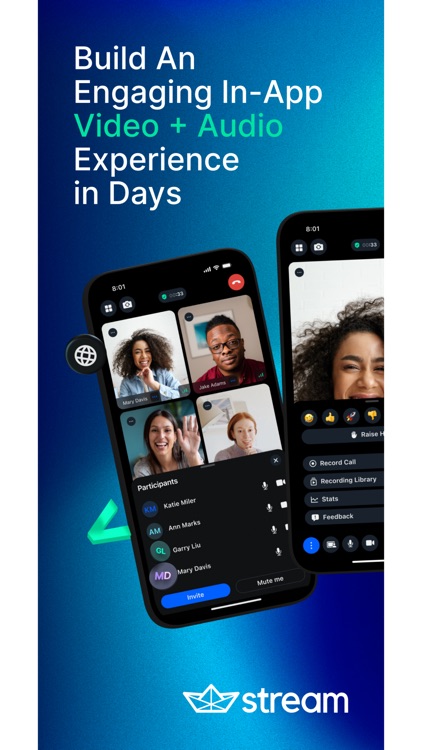 Stream Video Calls by GetStream.io