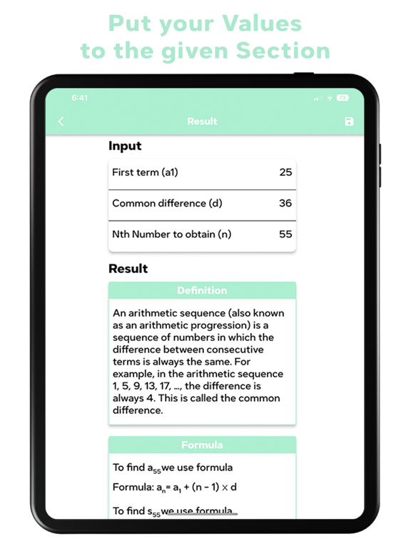 Arithmetic Sequence Calculator | App Price Drops Arithmetic Sequence Calculator | App Price Drops