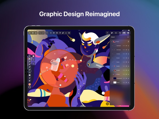 Vectornator Graphic Design App Voor IPhone IPad En IPod Touch 