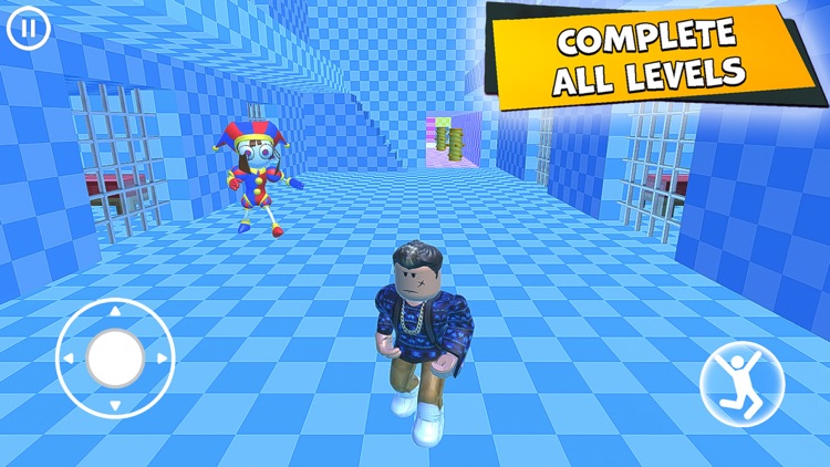 Pomni Obby Prison Roblox By Tech Guru Llc