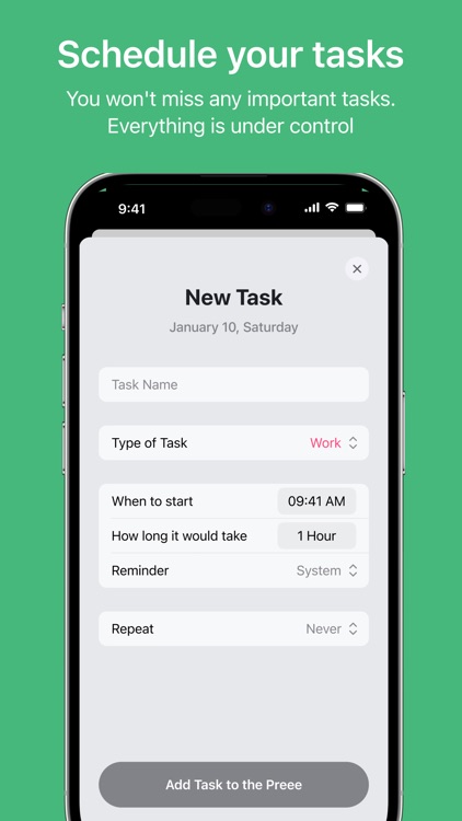 Preee: Daily Task Focus by Goated Ones LLC Preee: Daily Task Focus by Goated Ones LLC