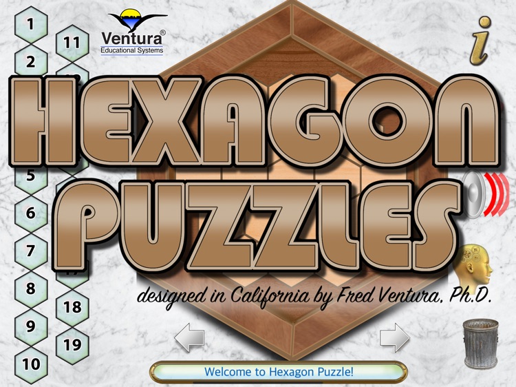 Hexagon Puzzles by Ventura Educational Systems