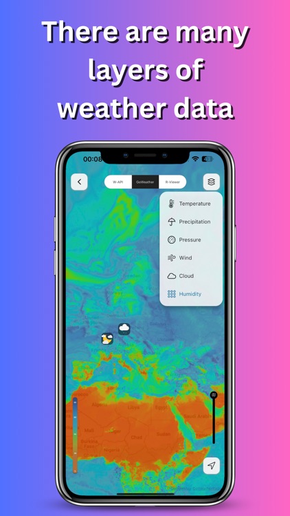 Weather Radar Forecast On Map By Hai Bui