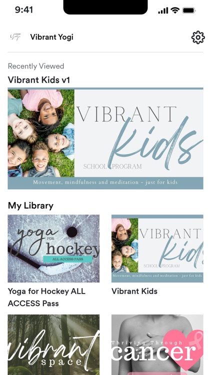 Vibrant Yogi App by Emily Sudduth