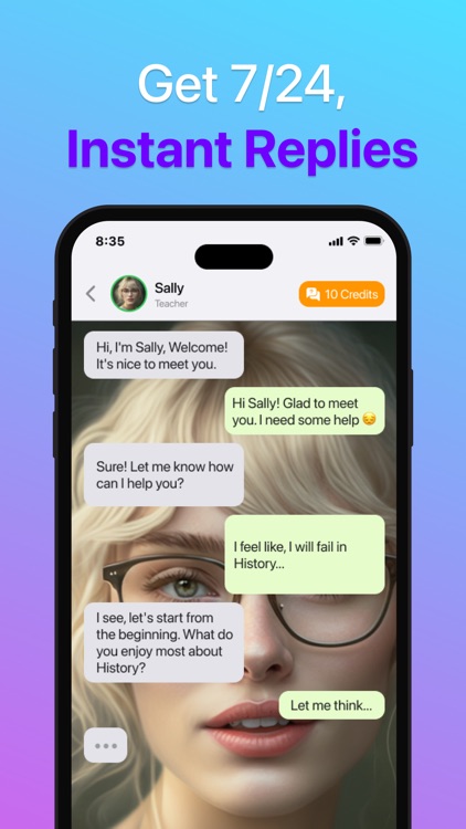 Chatty: AI Roleplay Characters by Cerasus Teknoloji ve Reklam Hizmetleri Anonim Sirketi
