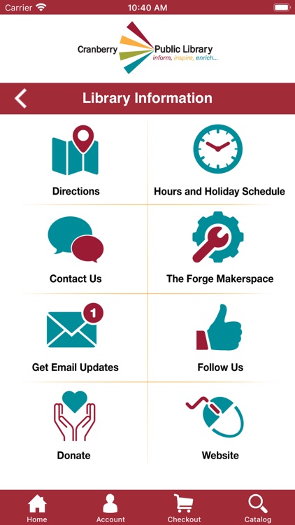 Cranberry Public Library by Capira Technologies