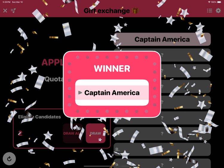 Lucky Draw Pro - Random Picker by Chia-Chun Hsieh