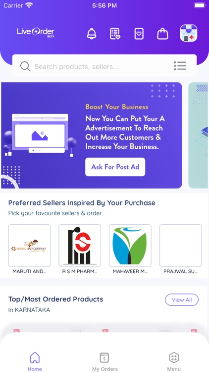 LiveOrder-csquare by C-Square Info Solutions Pvt Ltd