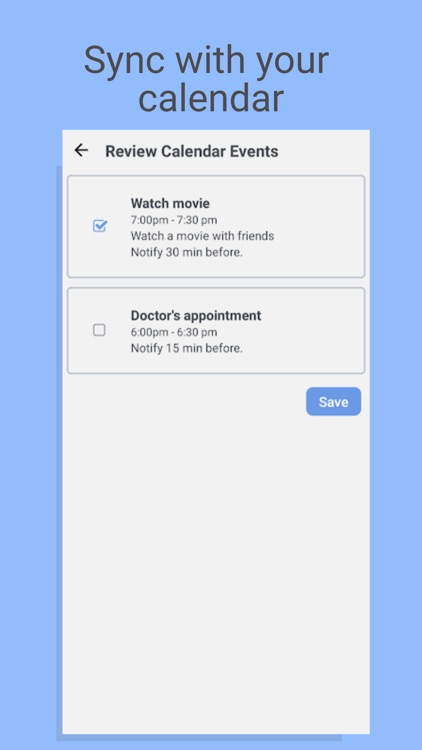 CheckMate - Schedule Creator by Grace Wang