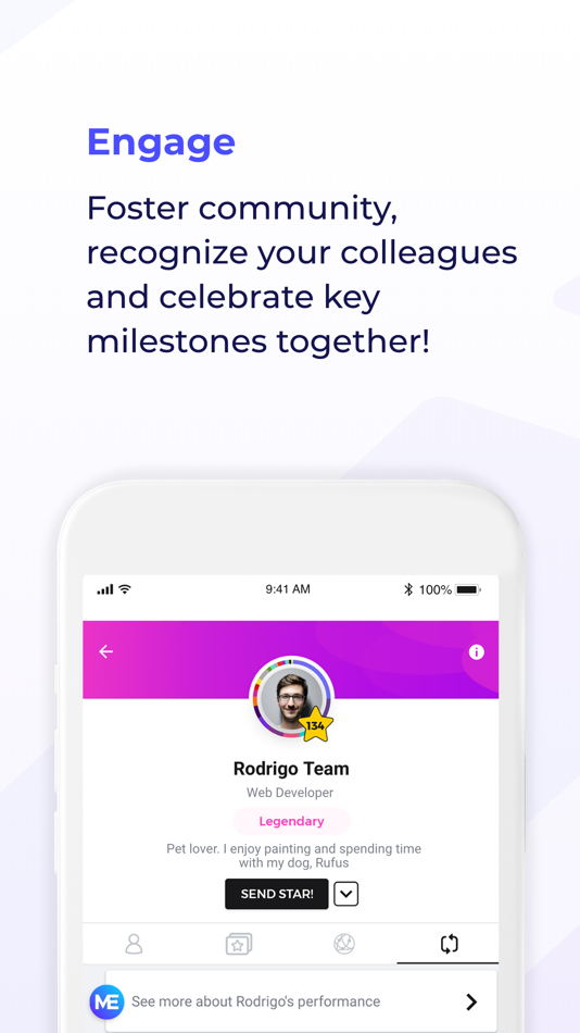 StarMeUp (de Globant) - (iOS Aplicaciones) — AppAgg