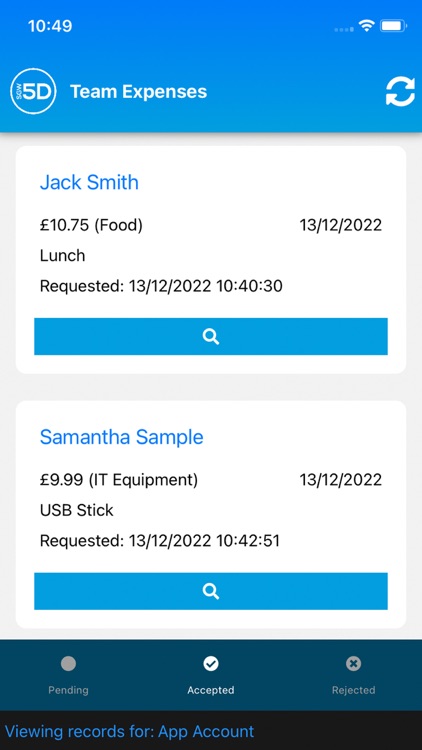 SGW 5D Expenses by SG World Ltd