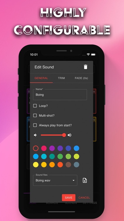 Podcast Soundboard Mobile by Alexander Paterson
