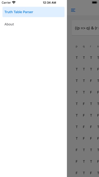 TTP - Truth Table Parser by Joep Vledder
