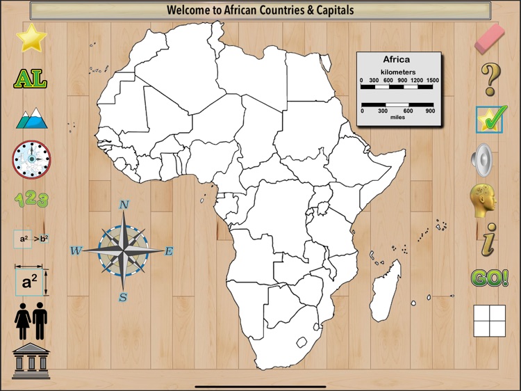 African Countries and Capitals by Ventura Educational Systems