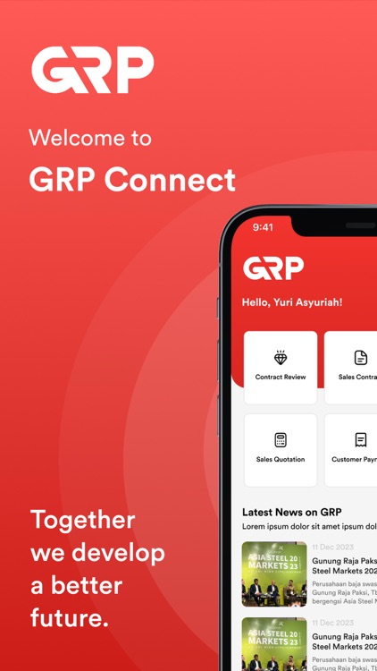 GRP Connect by PT Gunung Raja Paksi Tbk