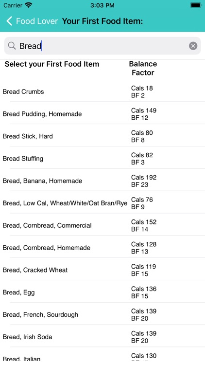 Balance Factor's Food Lover by mpengo Ltd.