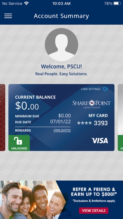 SharePoint Cards by SharePoint Credit Union
