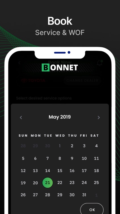 BONNET Vehicle Management App by Steph Kennard