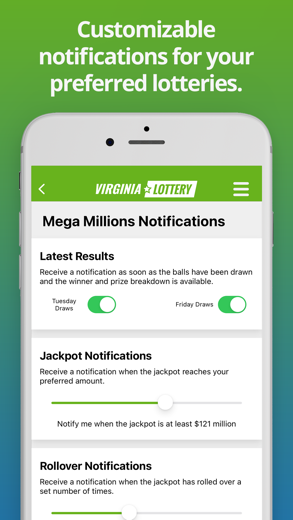 Virginia Lottery Numbers for iPhone - APP DOWNLOAD