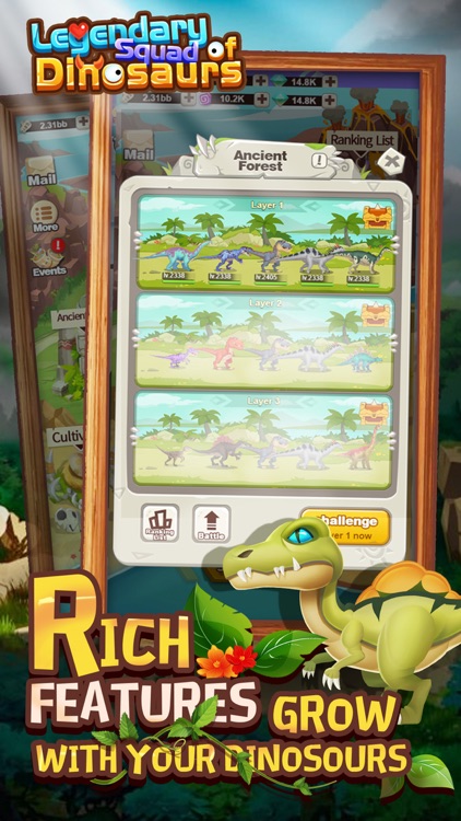 Legendary Squad Of Dinosaurs By Yichang Binyue Network Tech Co.,ltd