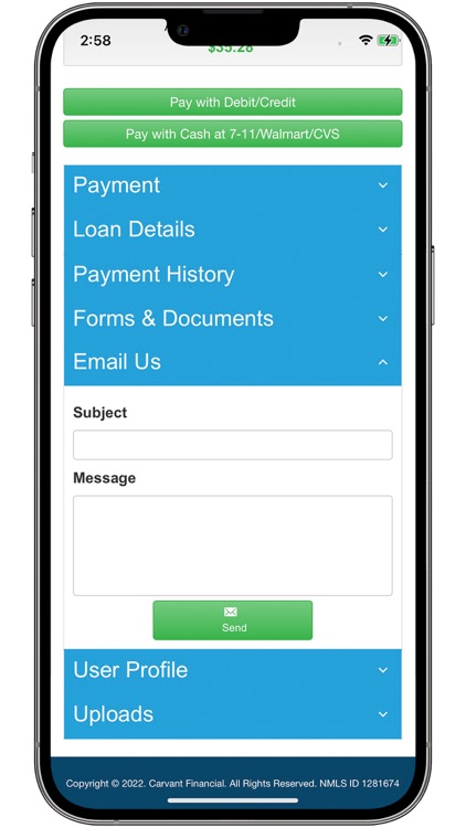 Carvant Customer Portal by Carvant Financial LLC
