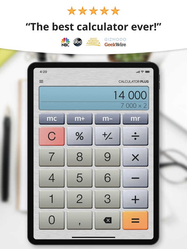 Calculator Plus with History on the App Store