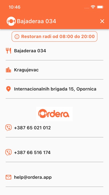 Ordera - Topli obrok by BitLab d.o.o