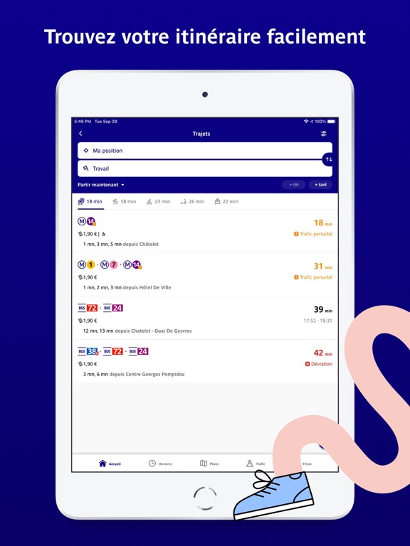 Télécharger Bonjour RATP pour iPhone / iPad sur l'App Store (Navigation)