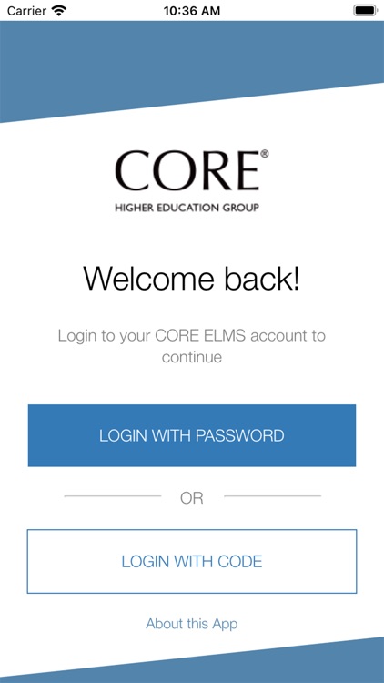 ELMS Mobile Application by CORE Higher Education Group