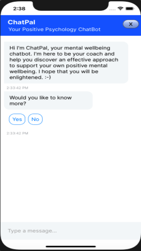 ChatPal: Psychology ChatBot (by Munster Technological University ...