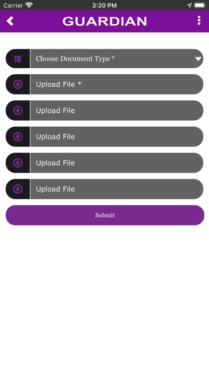 Guardian Crew App by Rong Yeow Chew
